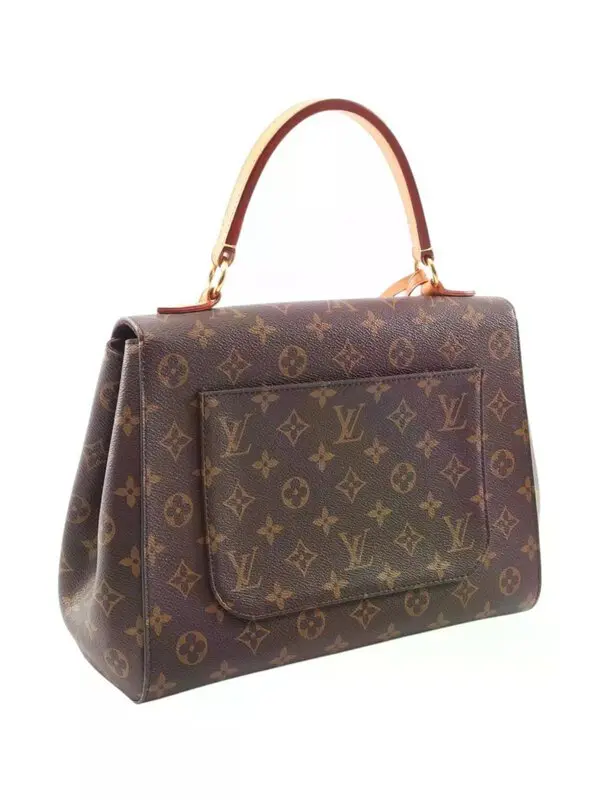 LOUIS VUITTON 2018 Monogram Cluny Mm Satchel - Brown