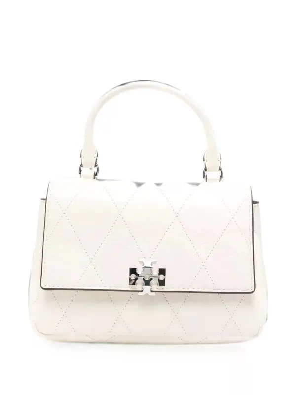 Tory Burch Charlie Quilted Mini Bag - Neutrals