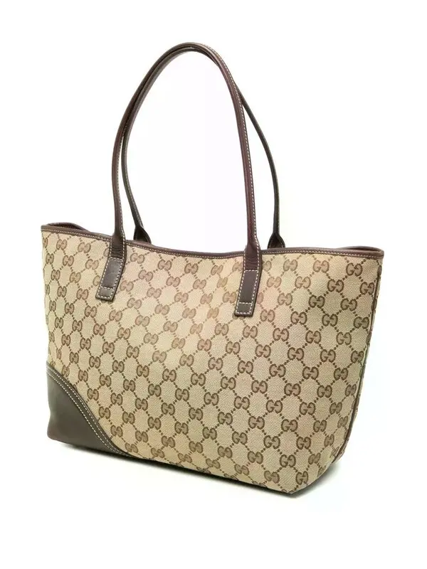 Gucci Gg Canvas New Britt Tote Bag