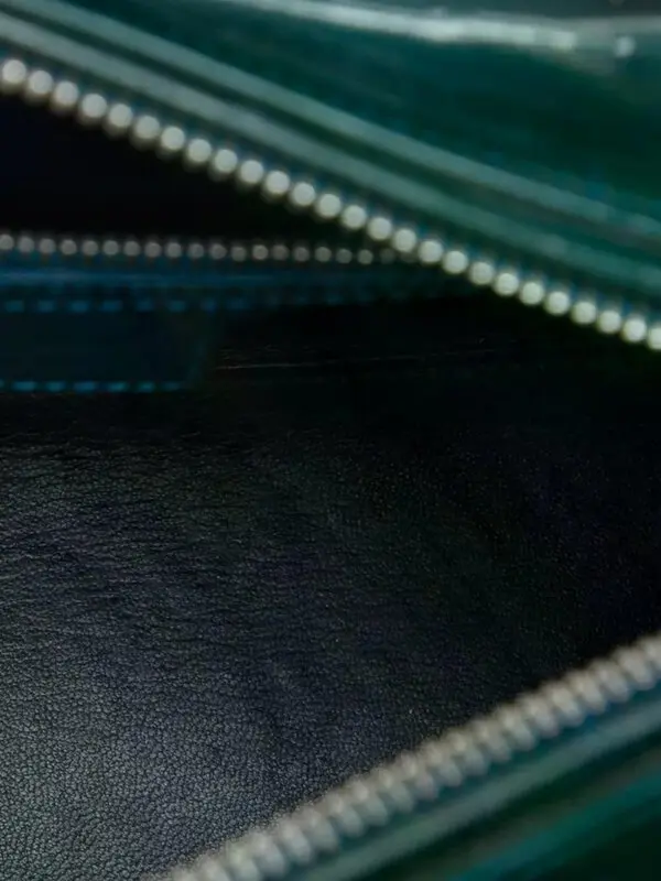 Dior 2015 Medium Patent Lady Satchel - Blue