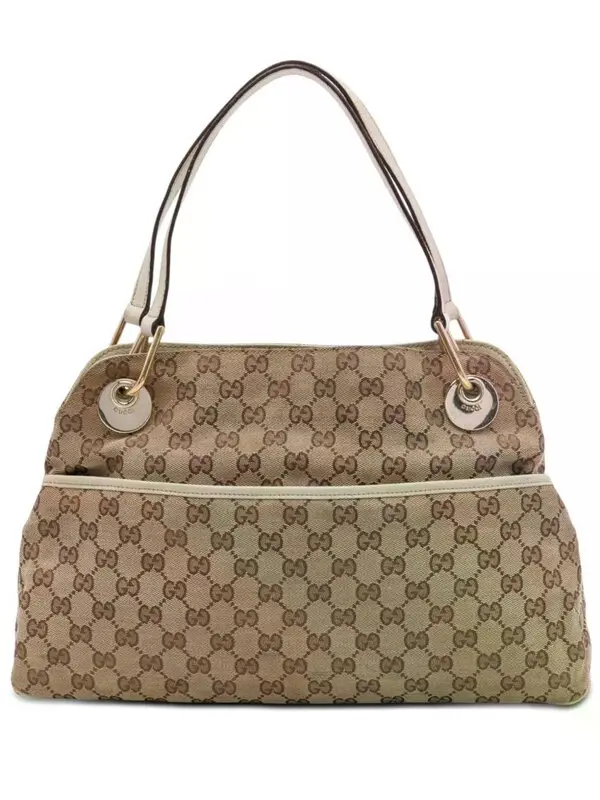 Gucci 2000-2015 Gg Canvas Eclipse Shoulder Bag