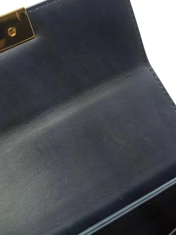 Dior 2020 Leather 30 Montaigne Box Bag Crossbody Bag - Blue