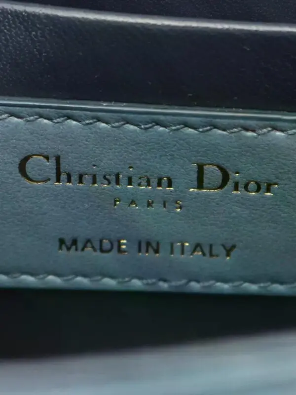 Dior 2020 Leather 30 Montaigne Box Bag Crossbody Bag - Blue