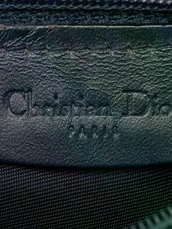 Dior 2001 Diorissimo Trotter Saddle Coin Pouch - Blue
