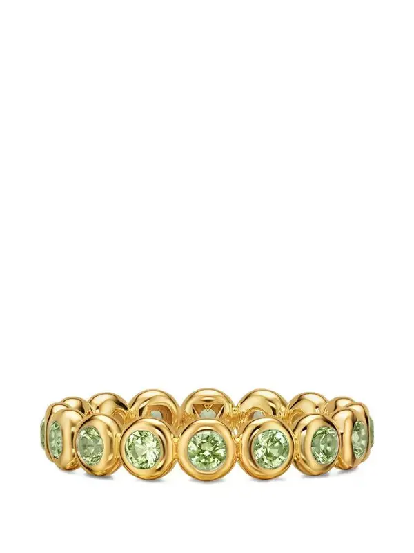 David Yurman Bezel Set Band Ring - Gold