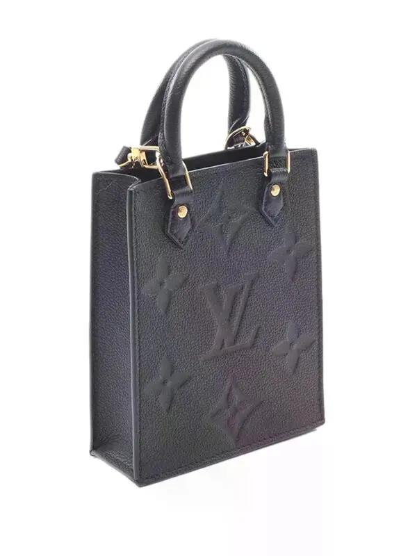 LOUIS VUITTON Monogram Empreinte Petit Sac Plat Satchel