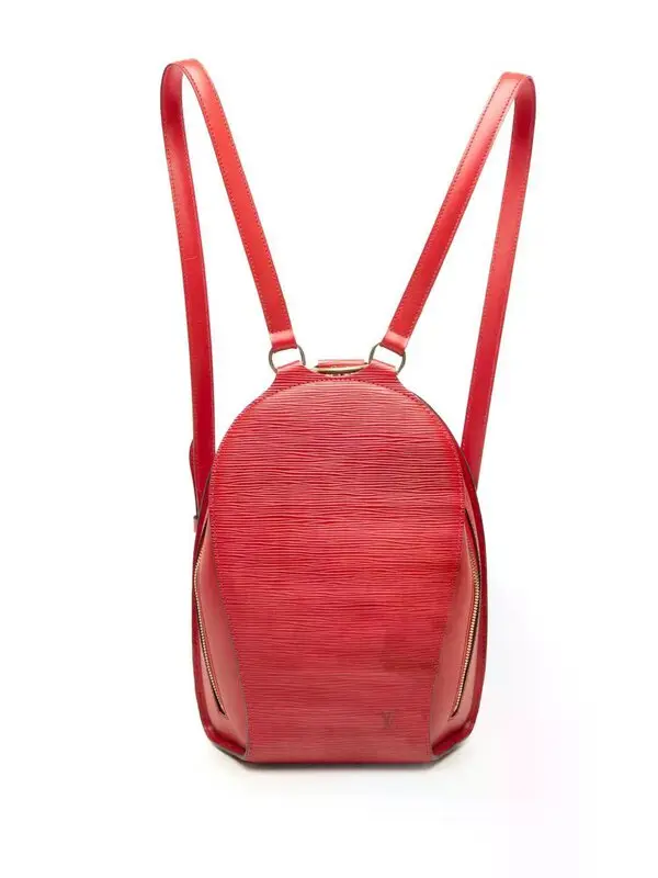 LOUIS VUITTON 1990-2010 Epi Mabillon Backpack - Red