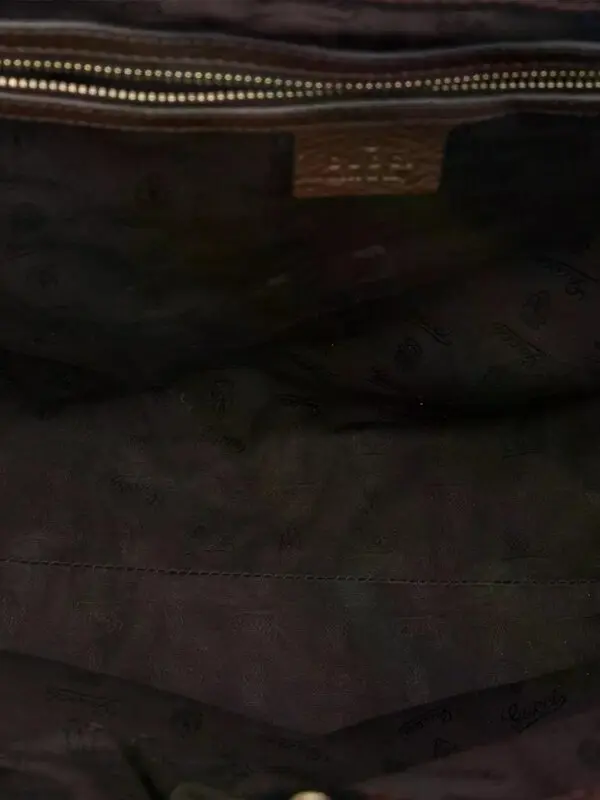 Gucci Gg Canvas Gg Charm Tote Bag