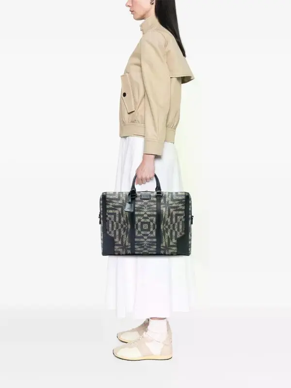 Gucci Gg Supreme Caleido Eden Briefcase Business Bag