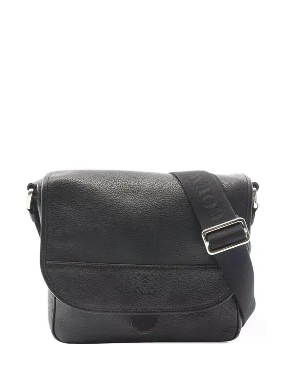 Loewe 2020 Leather Anagram Crossbody Bag