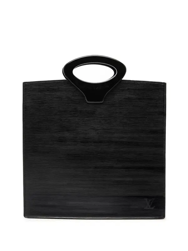LOUIS VUITTON 1999 Epi Ombre Tote Bag - Black