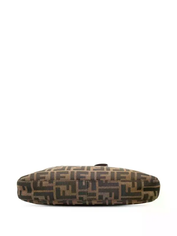 Fendi 2000-2010 Zucca Canvas Shoulder Bag