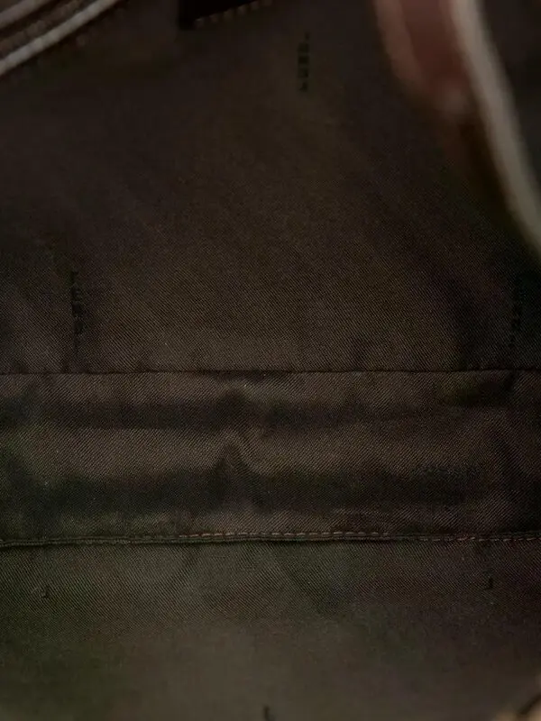 Fendi 2000-2010 Zucca Canvas Shoulder Bag