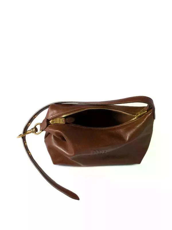 Miu Miu Spirit Nappa Leather Bag - Brown
