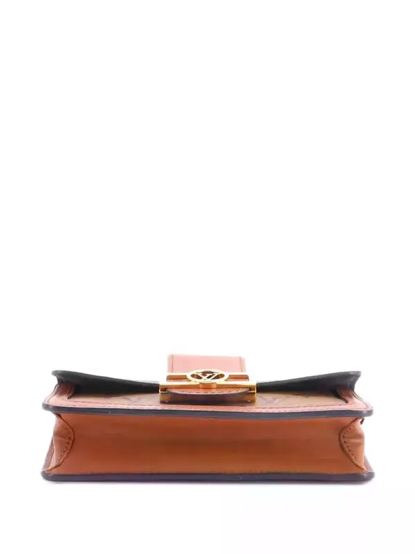 LOUIS VUITTON Dauphine Bumbag Reverse Monogram Canvas Belt Bag - Brown