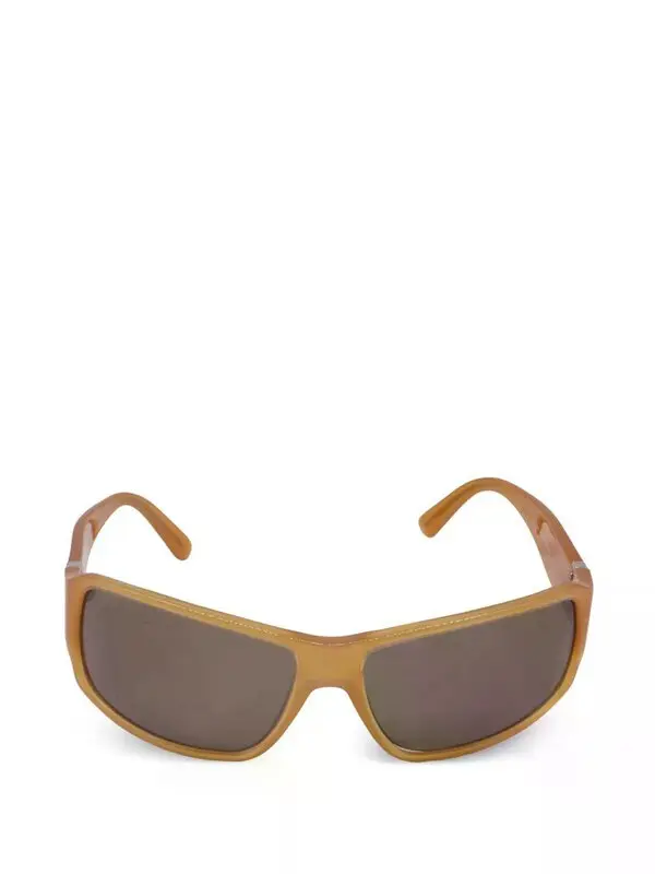 Loewe Slw602 Rectangle Sunglasses - Brown