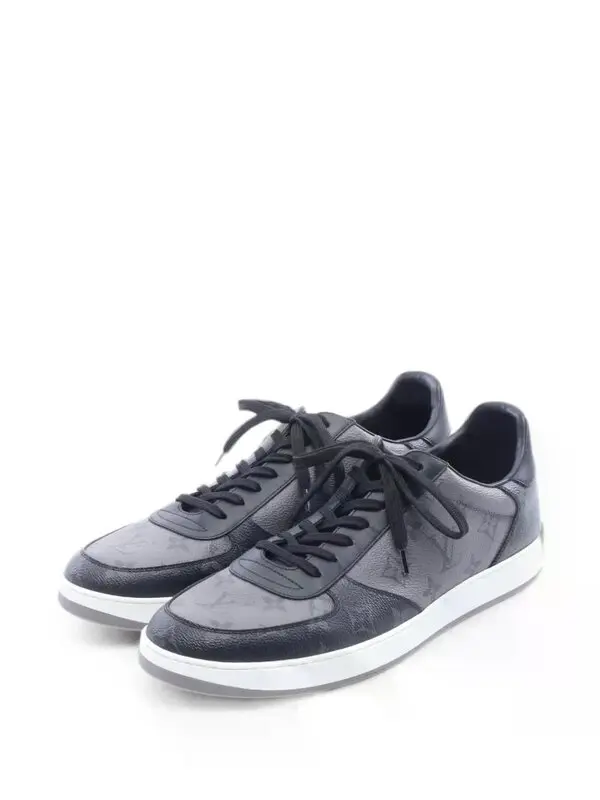 LOUIS VUITTON Rivoli Line Monogram Sneakers - Grey