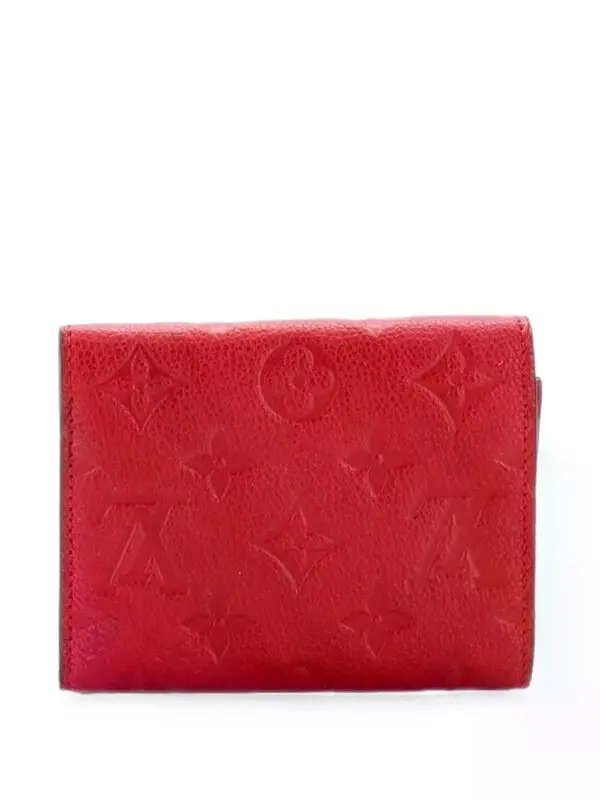 LOUIS VUITTON Victorine Wallet Monogram Empreinte Leather Small Wallets