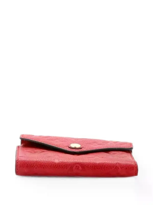 LOUIS VUITTON Victorine Wallet Monogram Empreinte Leather Small Wallets