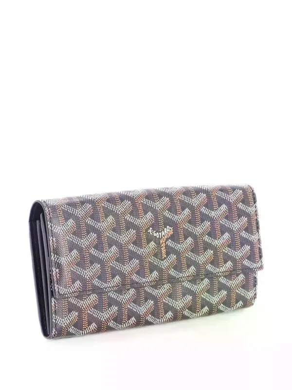 Goyard Varenne Wallet Coated Canvas Long Small Wallets