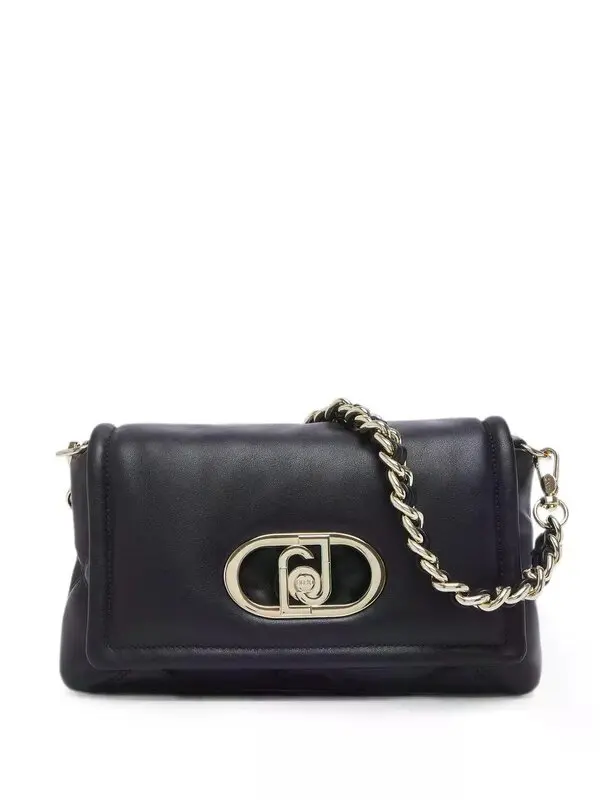 Liu Jo Medium Lapuffy Bag With Quilted Design - Black