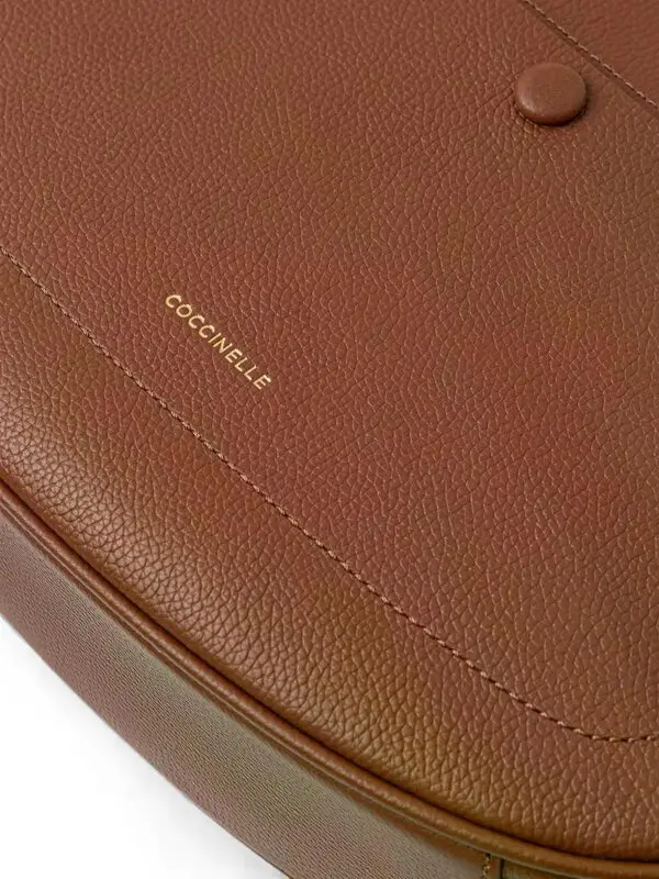 COCCINELLE Grainy Leather Shoulder Bag