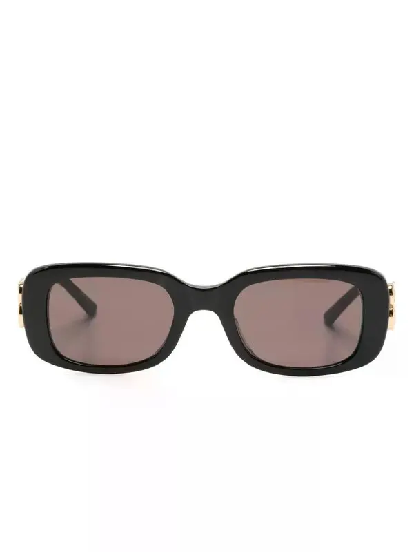 Balenciaga Square-frame Sunglasses - Black