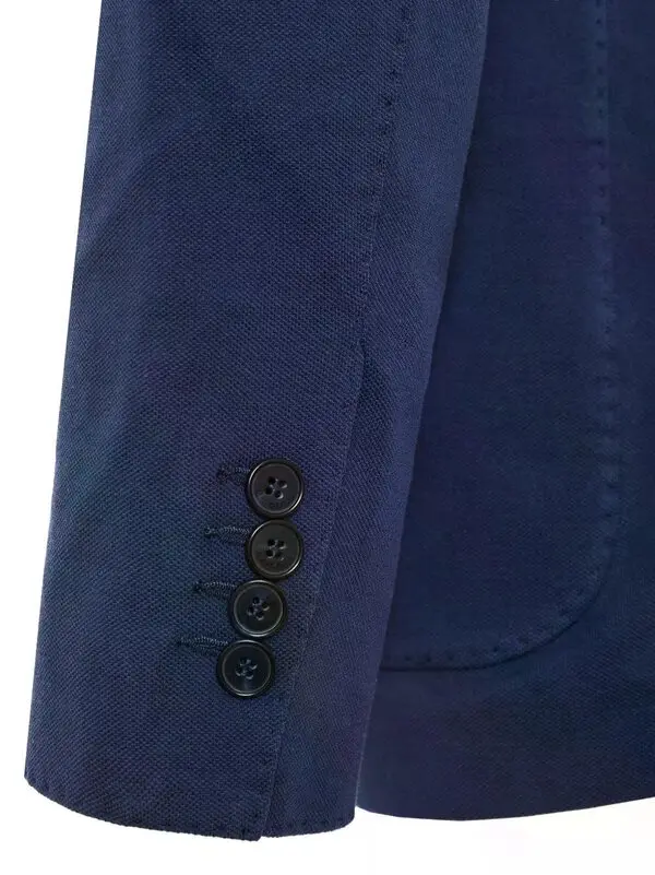 MANDELLI Notched-lapel Single-breasted Blazer