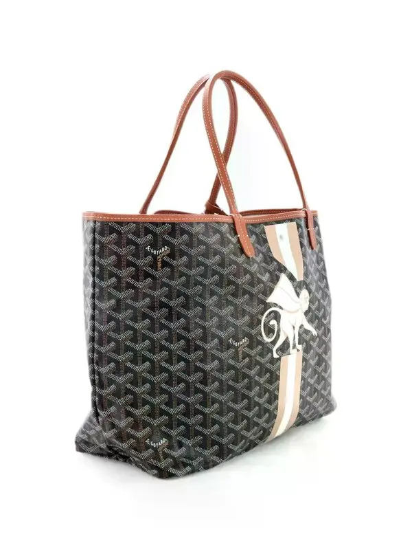 Goyard Saint Louis Printed Coated Canvas Pm Tote Bag