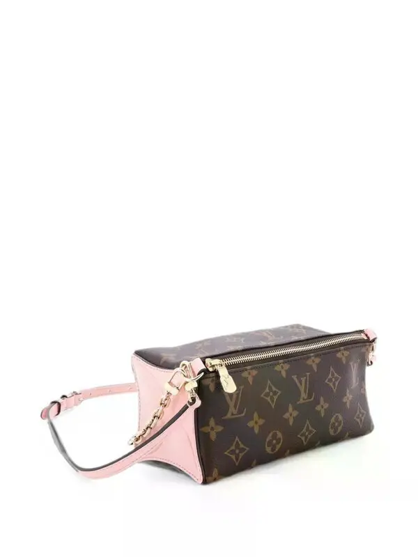 LOUIS VUITTON Bloom Pouch Monogram Canvas Shoulder Bag