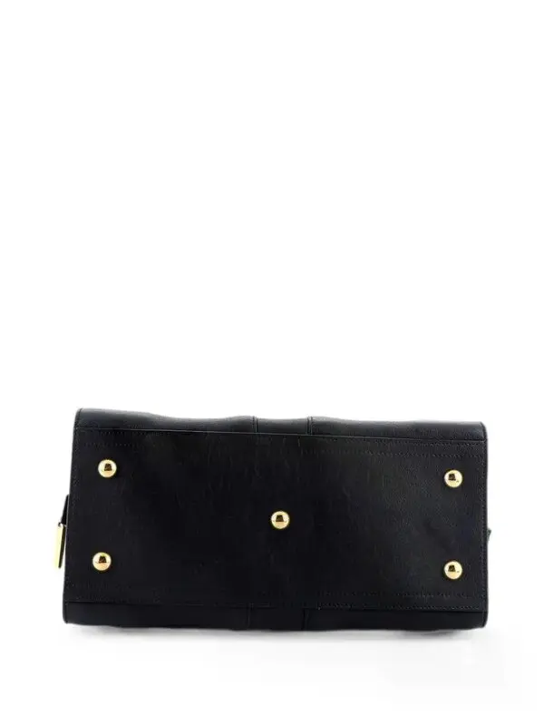 Saint Laurent Chyc Cabas Tote Leather Small Satchel