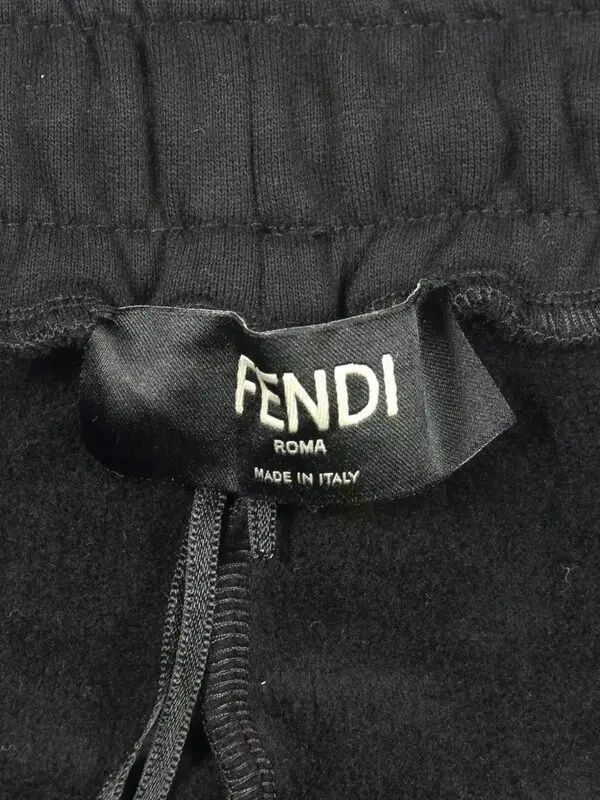 Fendi 2010s Cotton Track Pants