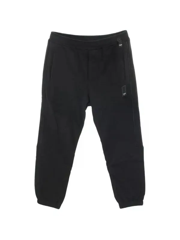 Fendi 2010s Cotton Track Pants - Black
