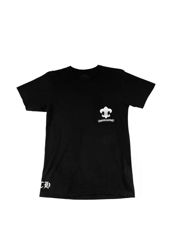 Chrome Hearts Fleur-de-lis-print T-shirt - Black