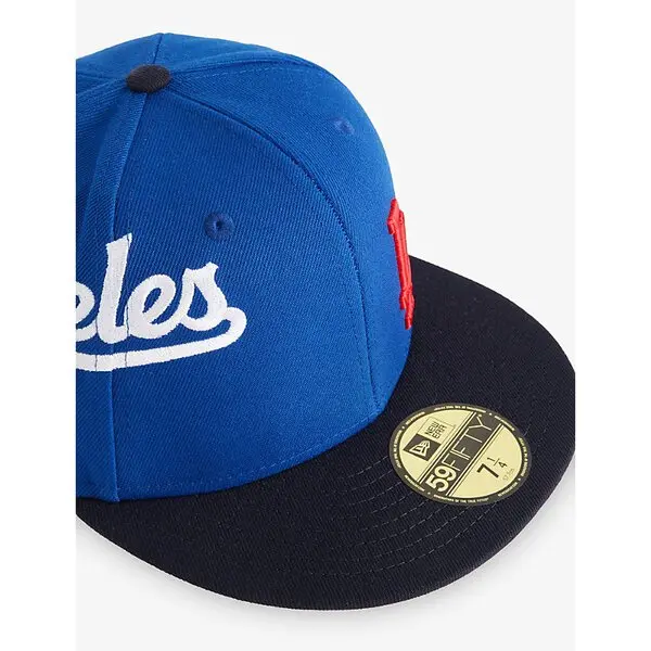 New Era 59fifty La Dodgers Mlb Multi-logo Woven Baseball Cap