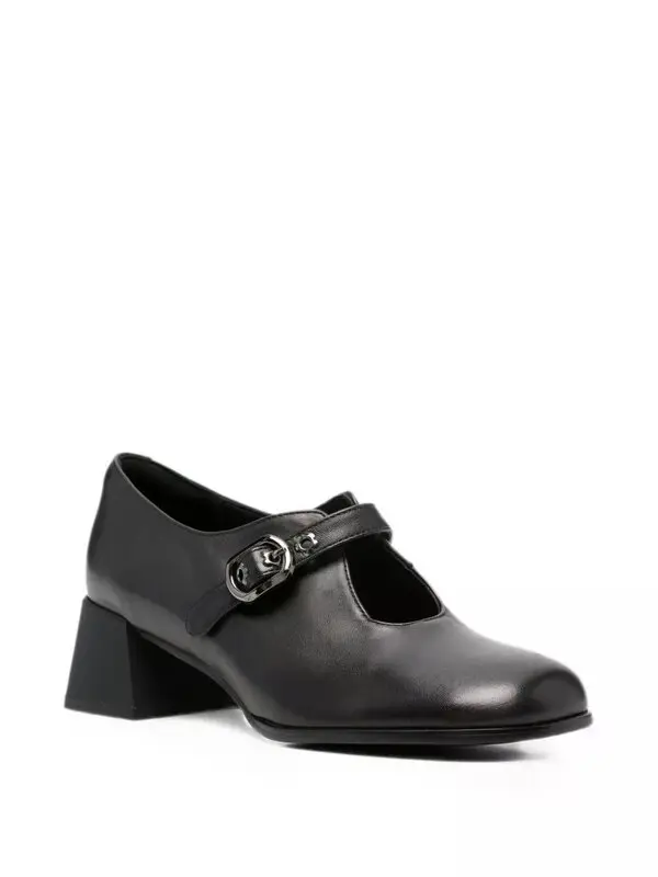 LINDA BAUMANN Buckle-fastening Block-heel Pumps