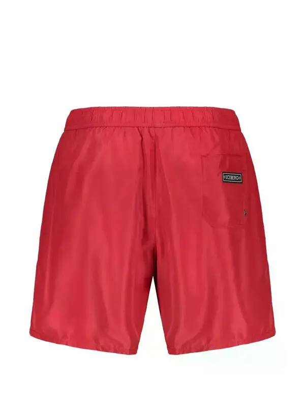 Iceberg Logo-print Drawstring Swim Shorts