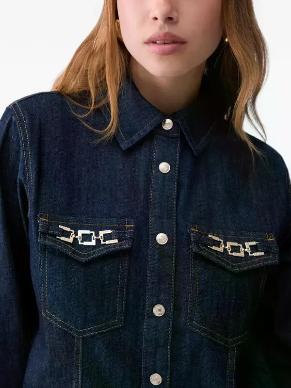 Liu Jo Slim Fit Denim Shirt