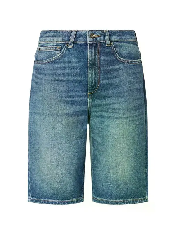 Liu Jo Denim Bermuda Shorts - Blue