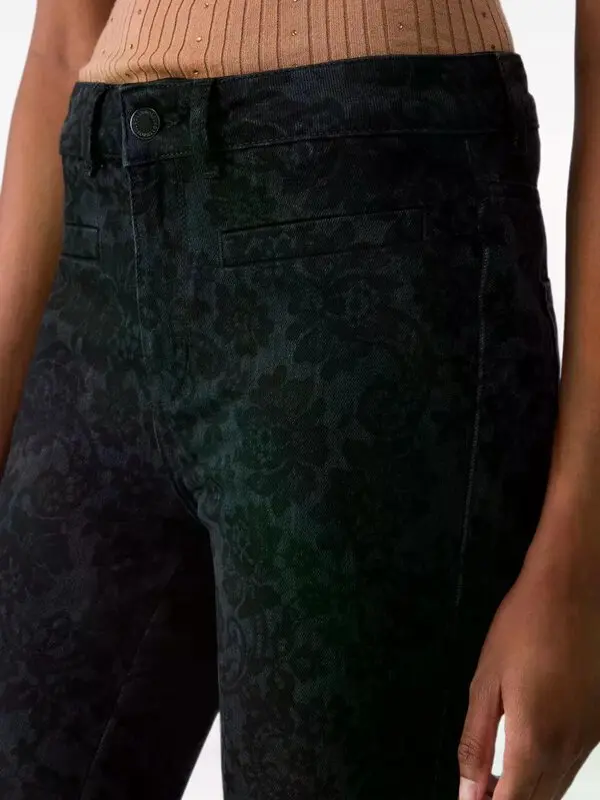 Liu Jo Bootcut Jeans With Laser Detail