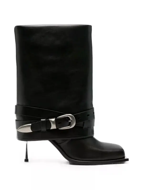 Jw Pei Emilia Buckled Leather Boots