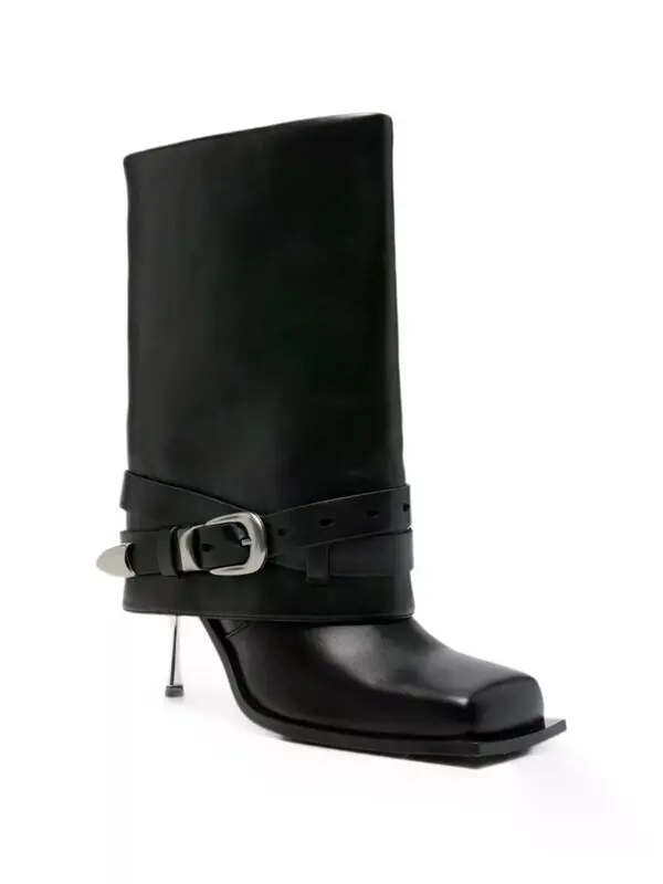 Jw Pei Emilia Buckled Leather Boots
