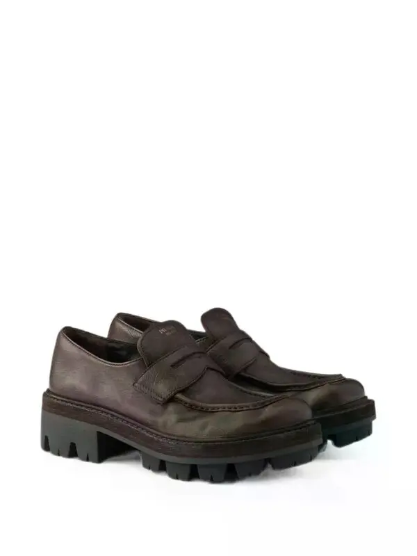 Prada Leather Loafers