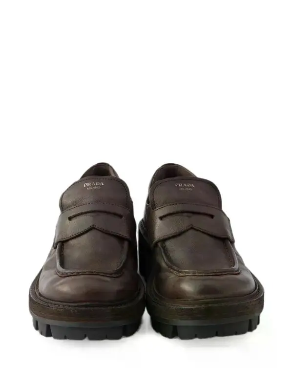Prada Leather Loafers