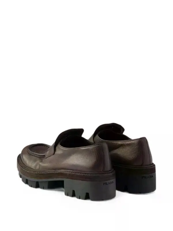 Prada Leather Loafers