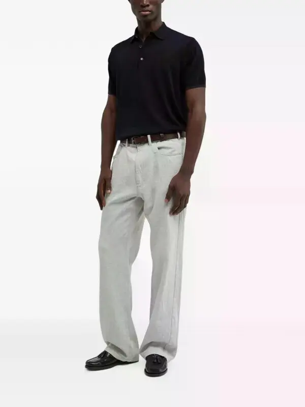 Aspesi Fine-knit Polo Shirt