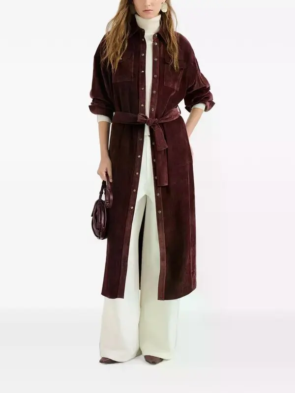 Brunello Cucinelli Fluid Corduroy Shirt Dress