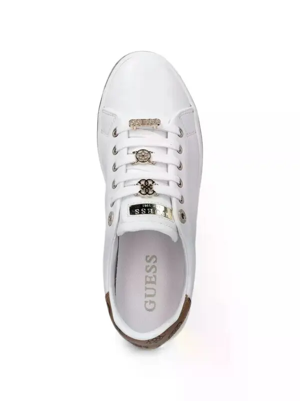 Guess Logo-plaque Lace-up Sneakers