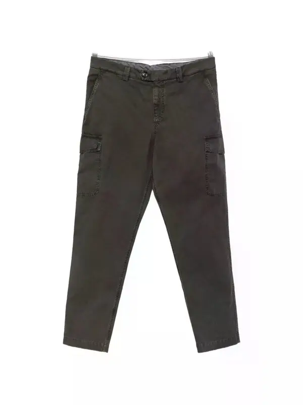 Brunello Cucinelli Cargo-pocket Straight-leg Trouser - Brown