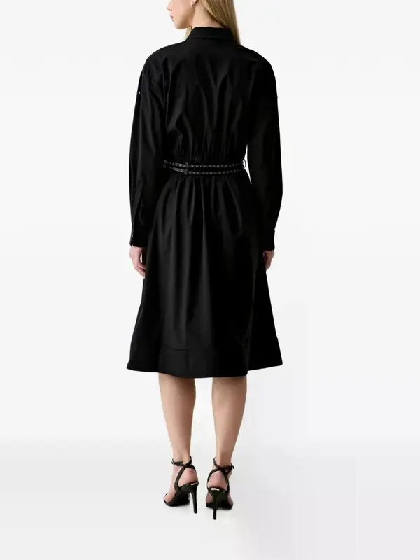 Dkny Button-down Shirt Midi Dress